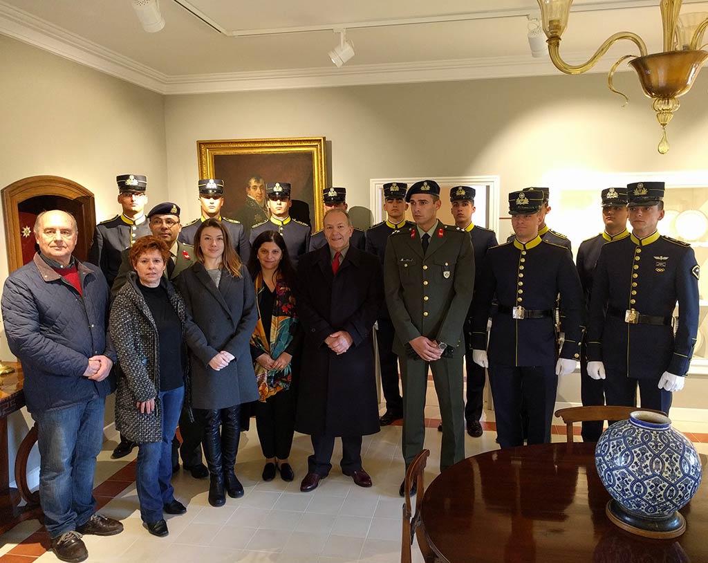 ΕΠΙΣΚΕΨΗ ΕΚΠΡΟΣΩΠΩΝ ΣΤΡΑΤΙΩΤΙΚΗΣ ΣΧΟΛΗΣ - Μουσείο Καποδίστρια