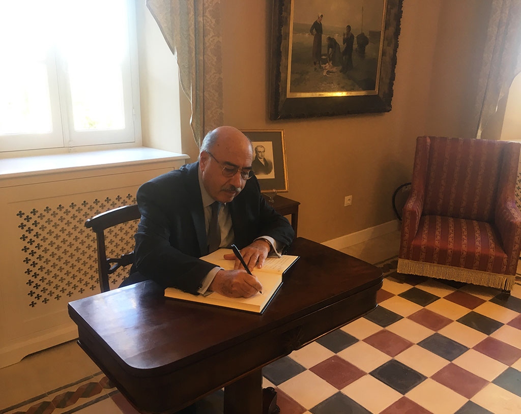 ΕΠΙΣΚΕΨΗ ΤΟΥ ΠΡΟΕΔΡΟΥ ΤΟΥ ΑΡΕΙΟΥ ΠΑΓΟΥ Κ. ΒΑΣΙΛΕΙΟΥ ΠΕΠΠΑ - Μουσείο ...